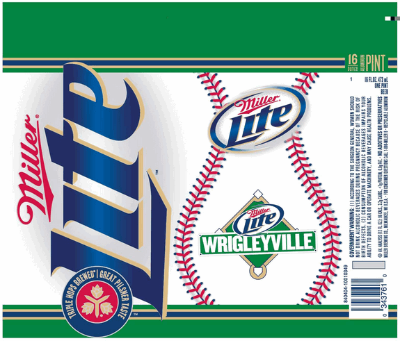 Miller Lite Major League Baseball-themed beer labels approved | BeerPulse