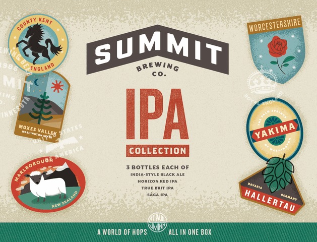 Summit IPA Collection coming in early January, 2017 beer lineup ...